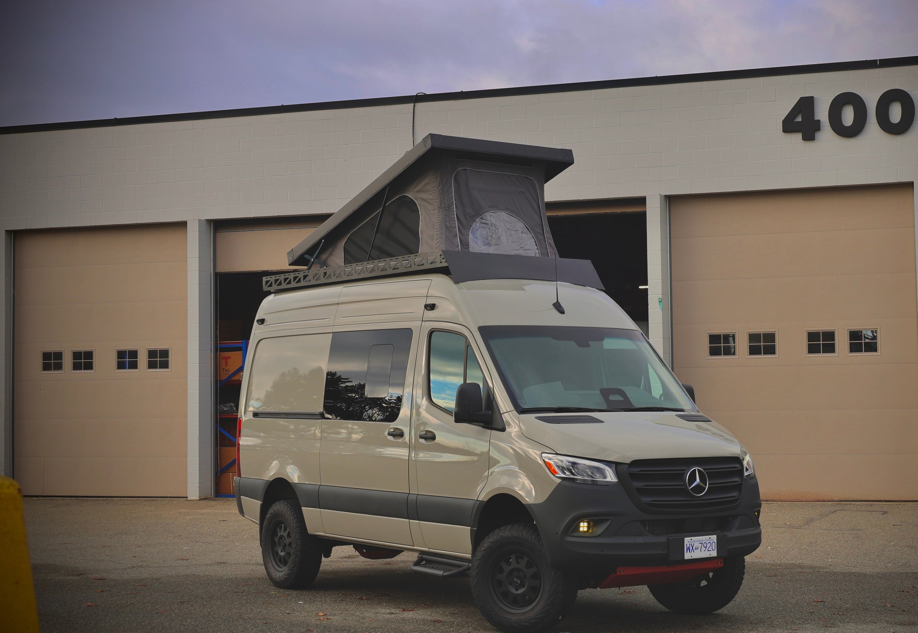 Camper Van Rooftop Tent System | Low-Profile Van Roof Tent – RoamLabX